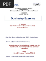 TRS-398 Proton Beams v1.06 | PDF | Dosimetry | Radiation Therapy