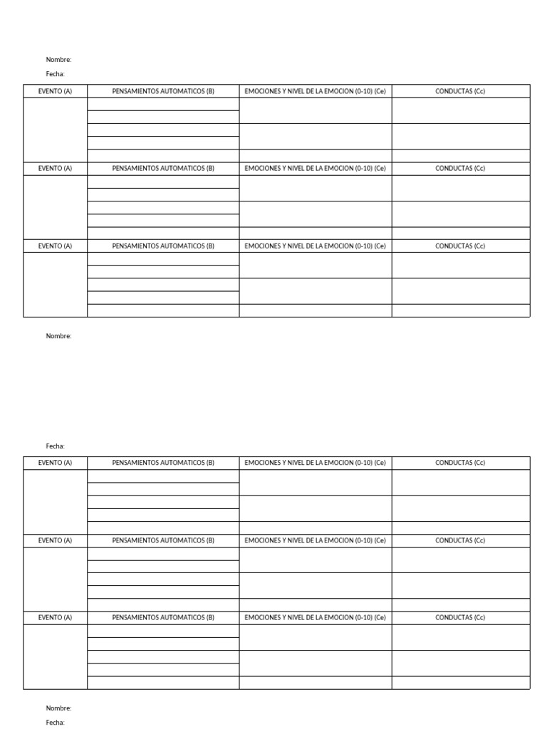Esquema Abc Trec | PDF