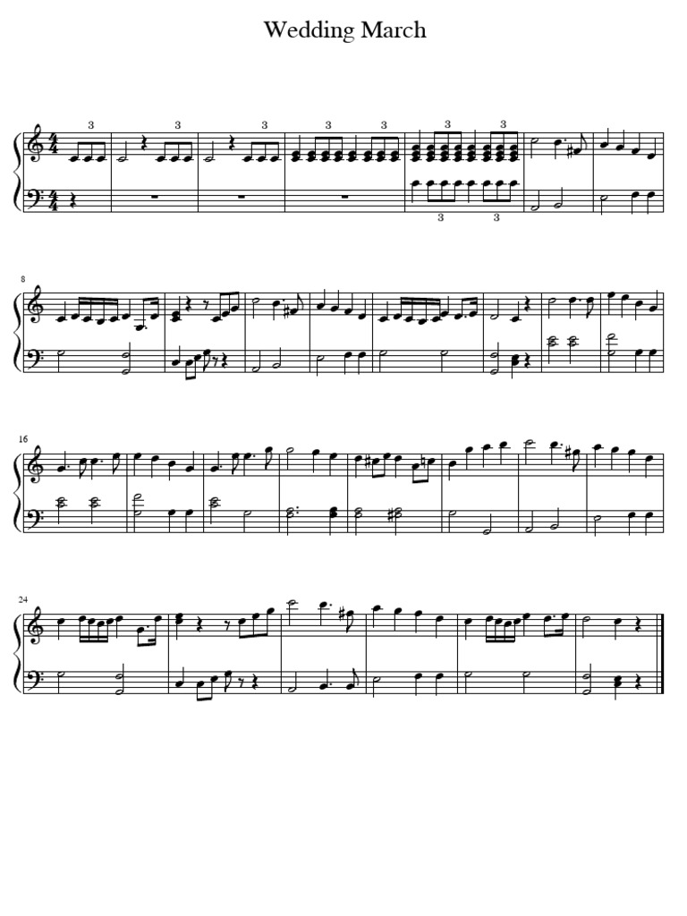 Wedding March | PDF