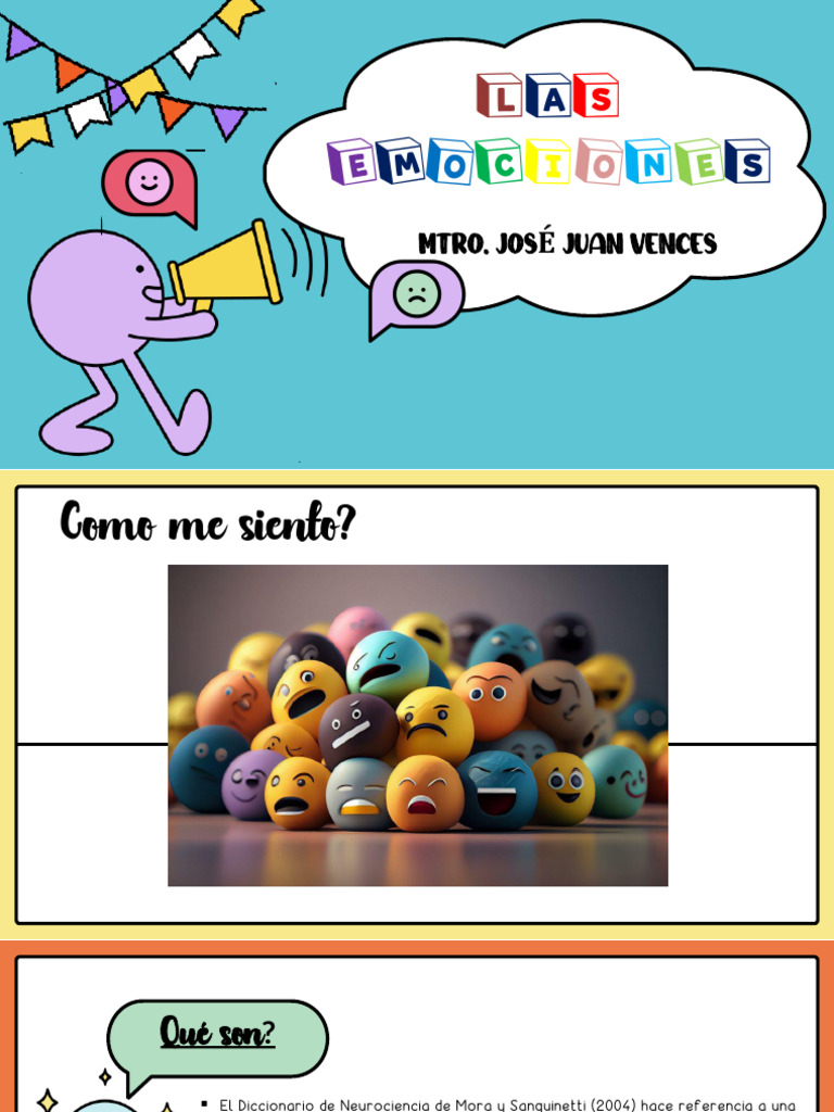 Las Emociones JOSE JUAN VENCES | PDF