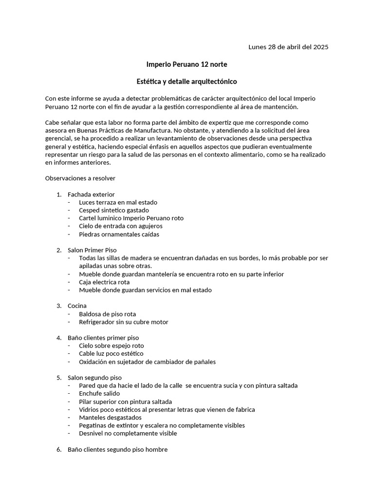 Informe Estructural | PDF