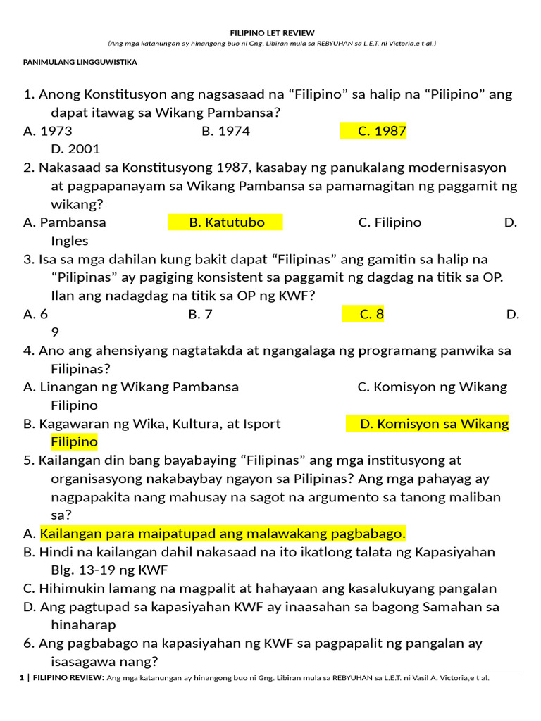 Varayti at Baryasyon NG Wika | PDF