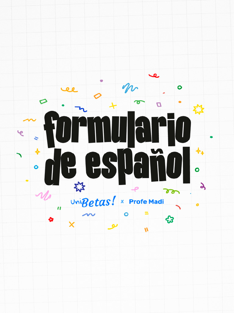 Formulario de Espanol | PDF