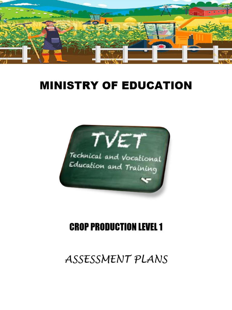 Crop Production Level 1 Assessment Plans | PDF | Employment ...