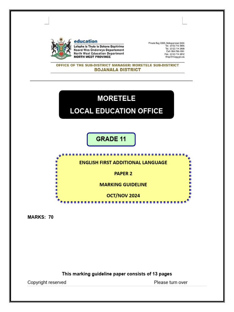 Grade 11 Final Exam MG p2 | PDF