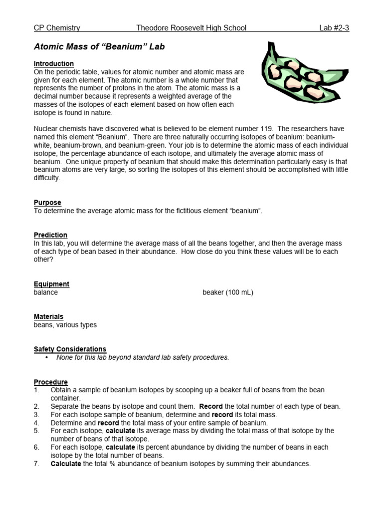 Isotopes of Beanium Roo | PDF | Chemical Elements | Isotope