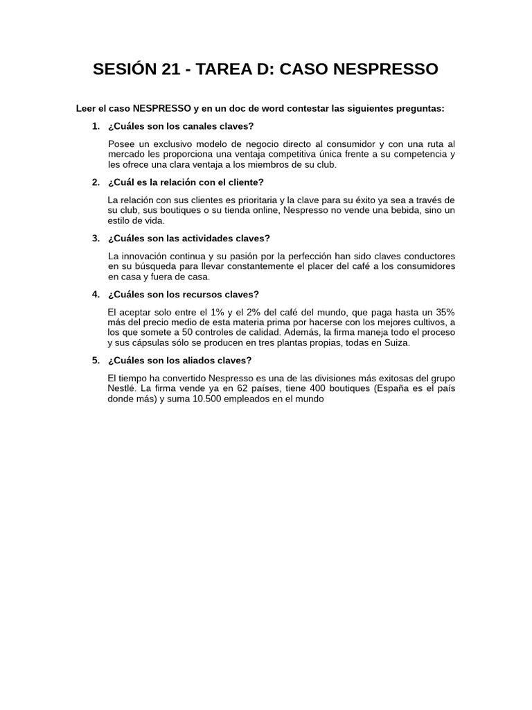 Sesión 21 Tarea D | PDF