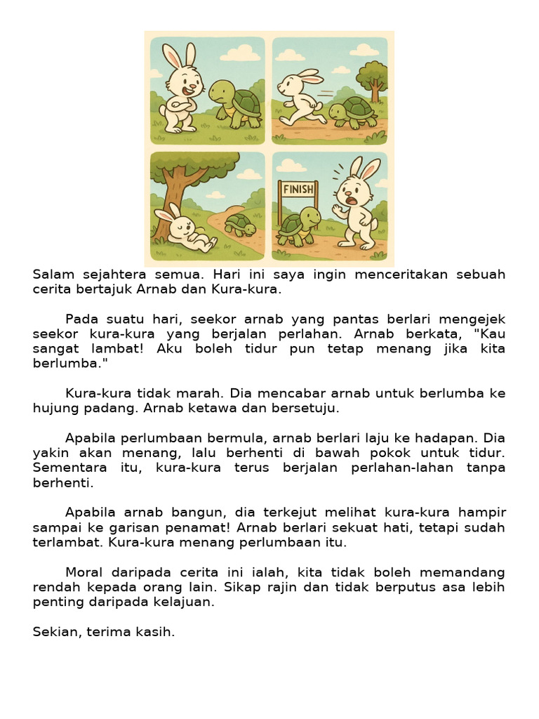 Juvella - Arnab Dan Kura-Kura | PDF