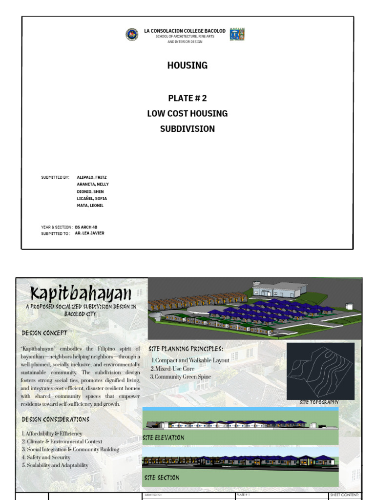 Single Detached Housing Floor Plan | PDF | Design | Natural Environment
