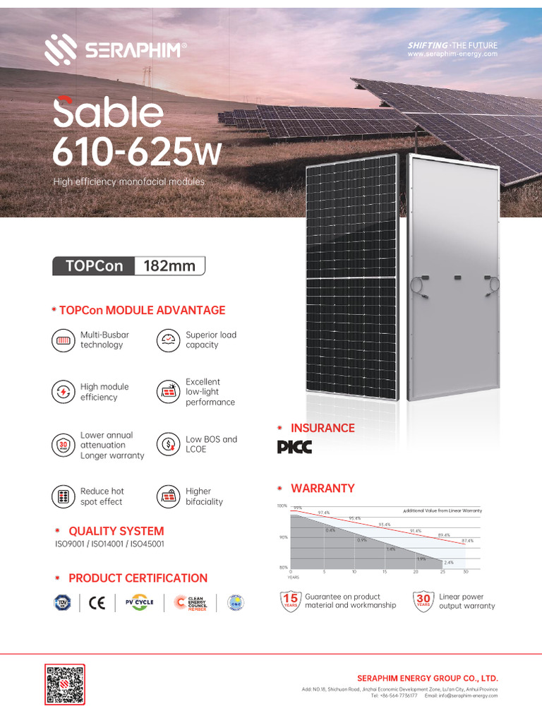 Ficha Tecnica Seraphim 610 | PDF | Electronic Engineering | Electrical ...