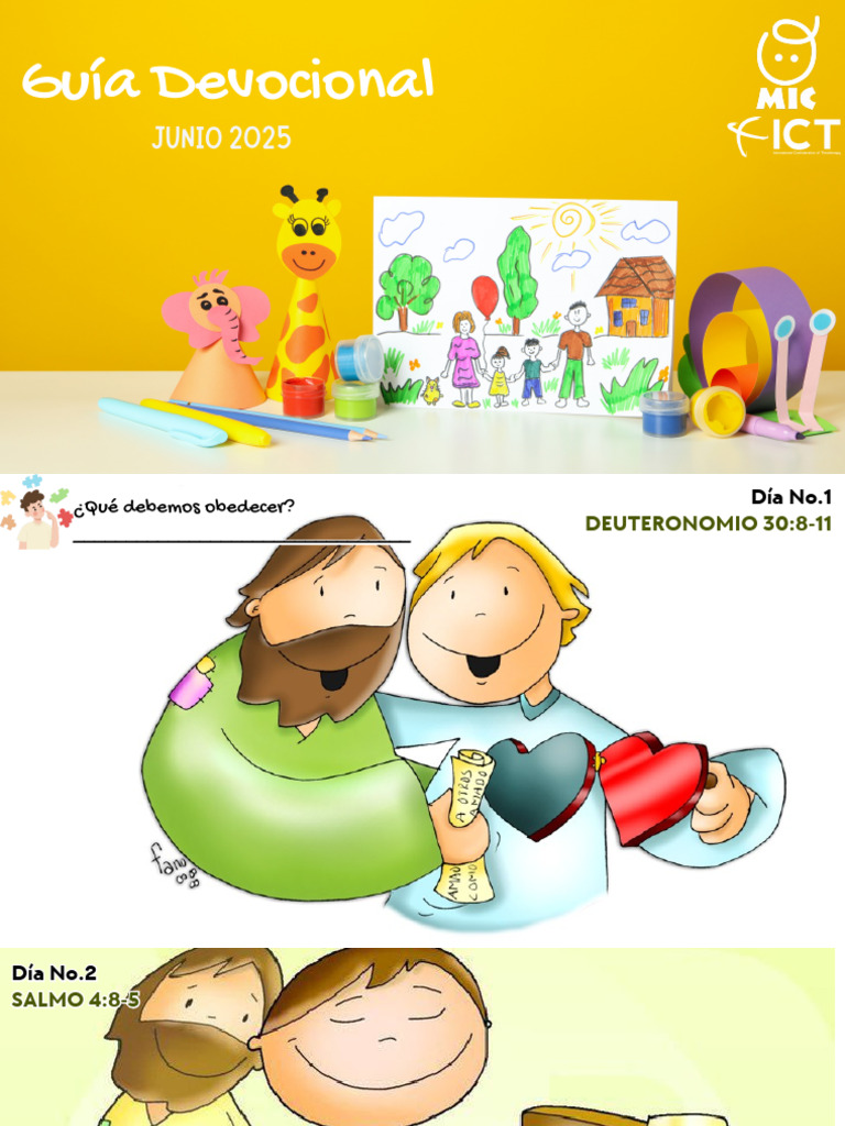 Guía Devocional MIC Junio | PDF | Salmos | Libros de la Biblia hebrea