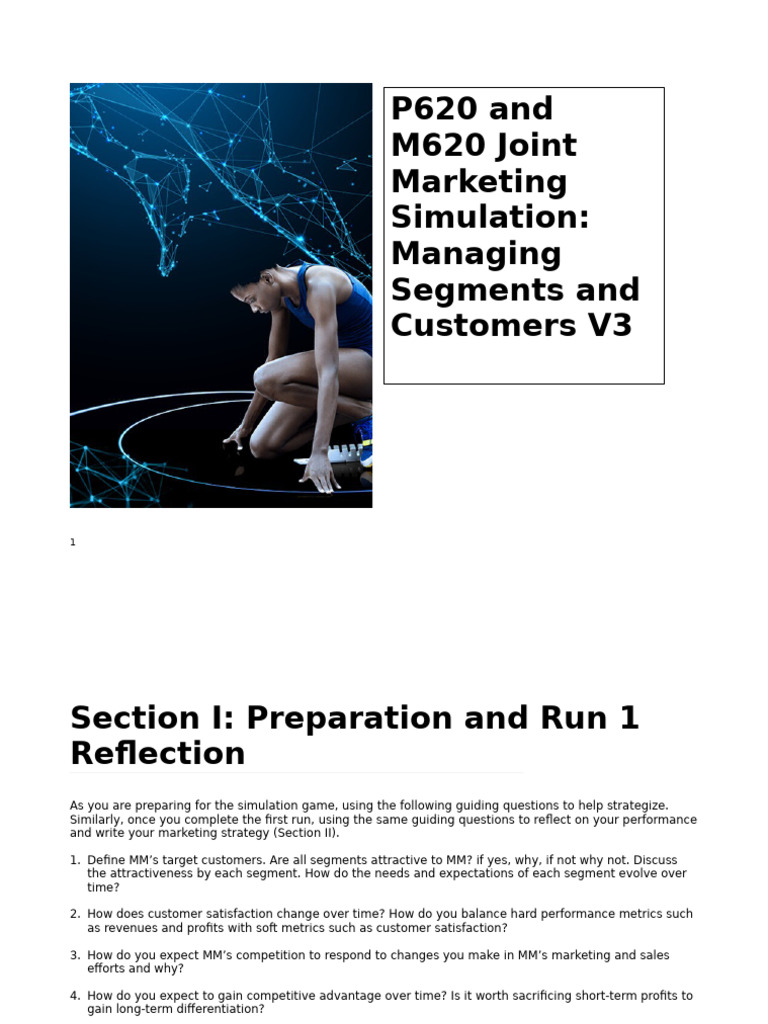 Marketing Simulation Strategic Plan | PDF | Marketing | Marketing Strategy