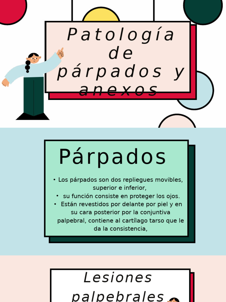 Parpados y Anexos | PDF | Enfermedades y trastornos | Especialidades ...