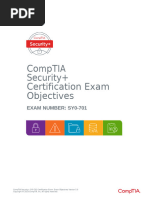 Comptia Security Sy0 701 Exam Objectives (5 0) | PDF | Security ...