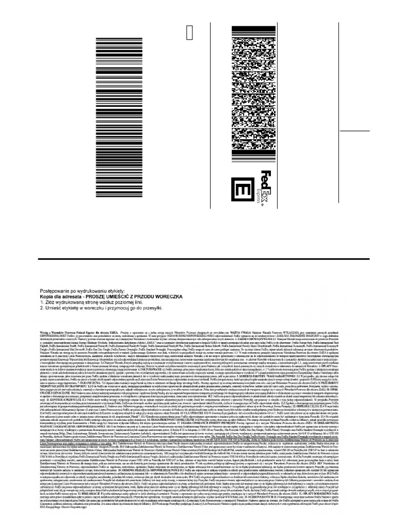 Fedex | PDF