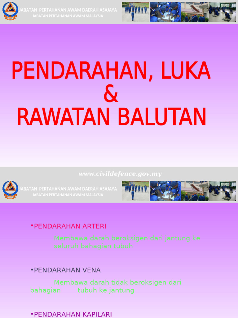 Luka & Pendarahan&Rawatan | PDF