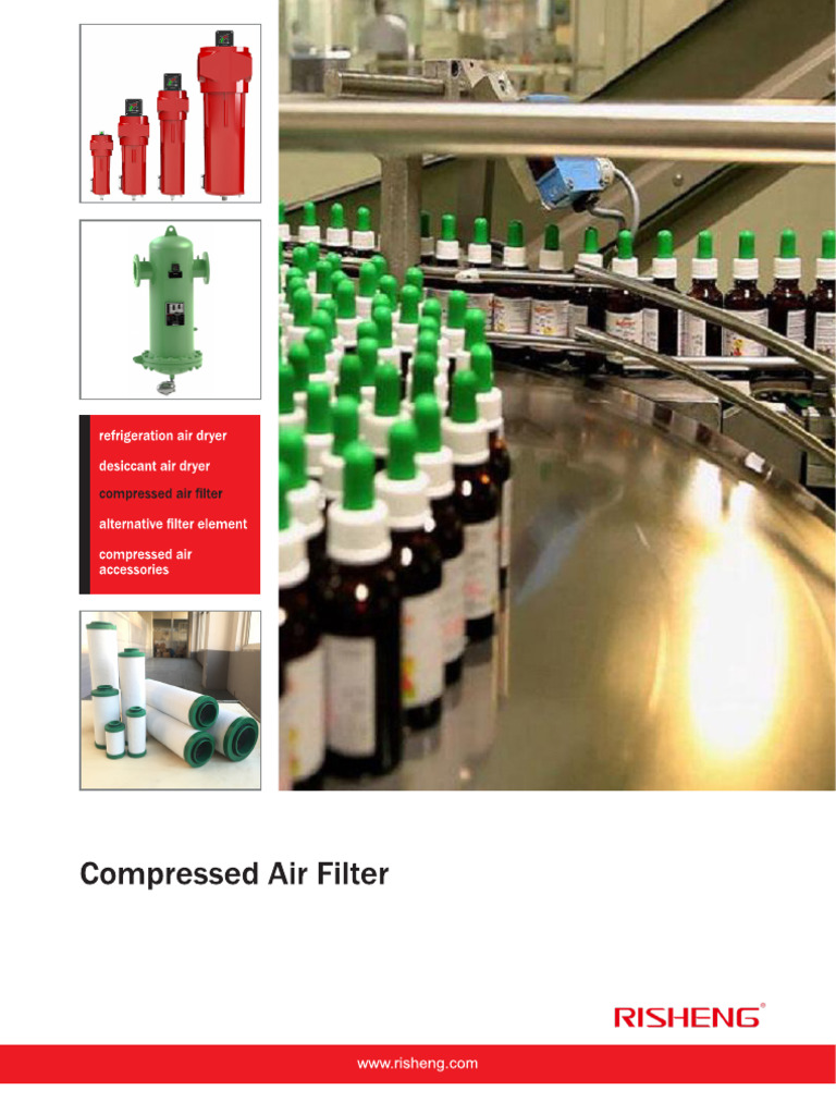 Risheng Compressed Air Filters Overview | PDF | Filtration ...