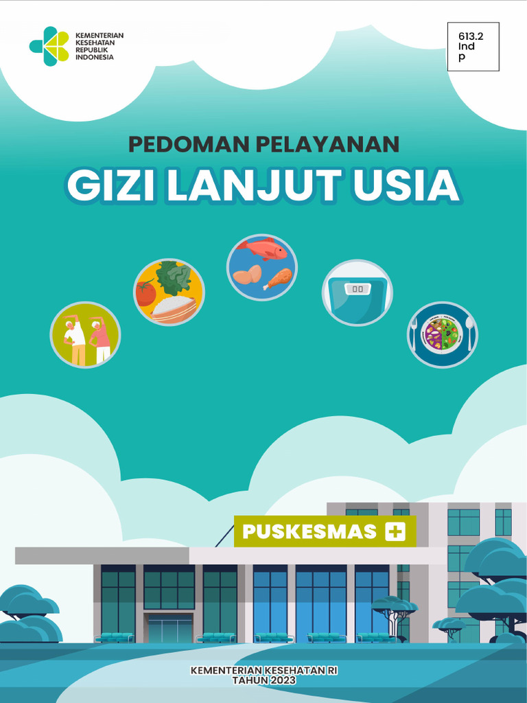 Buku Pedoman Pelayanan Gizi Lansia 050424 | PDF