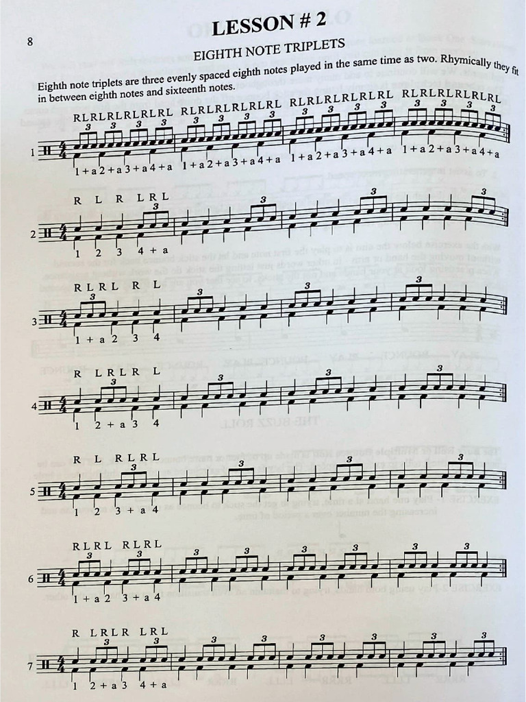 Lesson 2 Book 2 Triplets | PDF