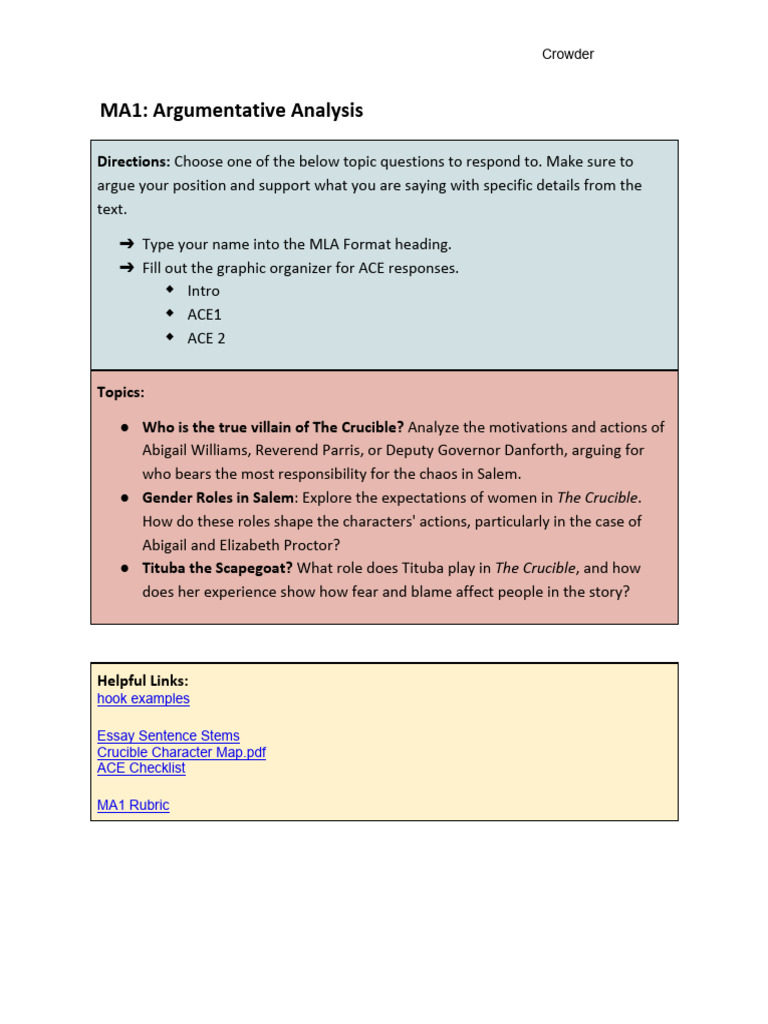 Annotated - Lashya Fun MA1: Argumentative Analysis | PDF
