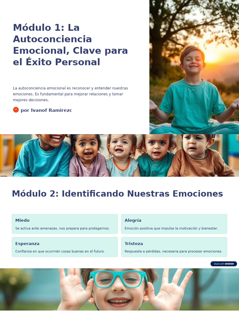 Modulo 1 La Autoconciencia Emocional Clave para El Exito Personal | PDF