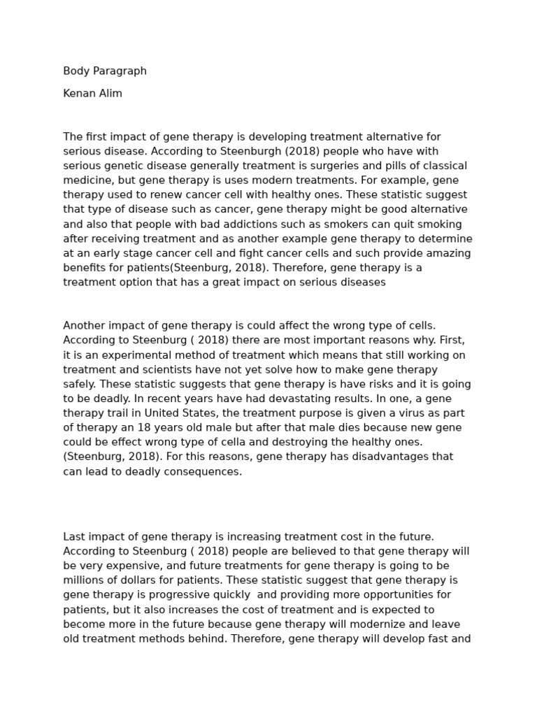 Body Paragraph Draft 2 | PDF