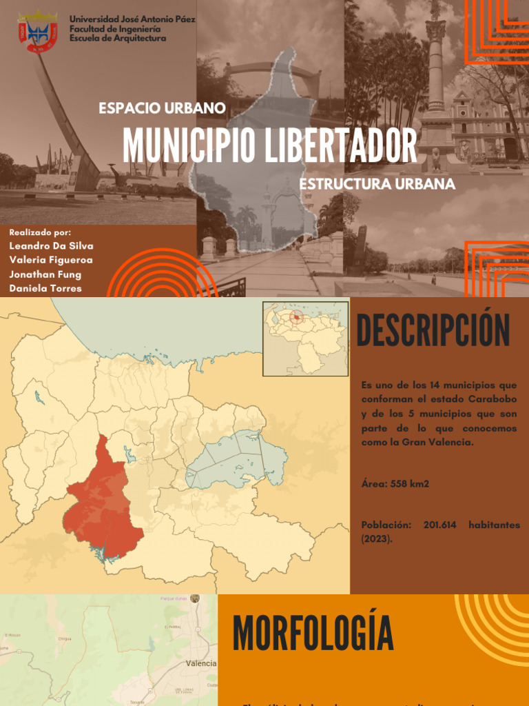 Mapa y Estructura del Municipio Libertador | PDF