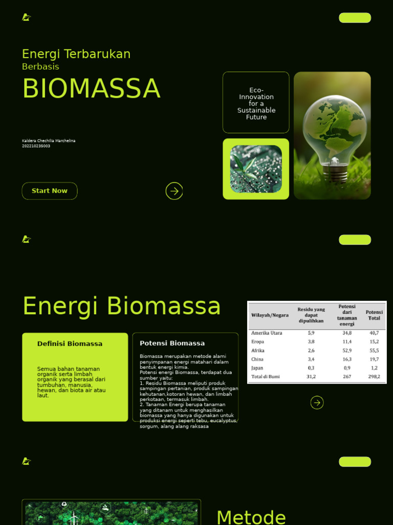 BIOMASSA | PDF | Environmental Technology | Efficient Energy Use