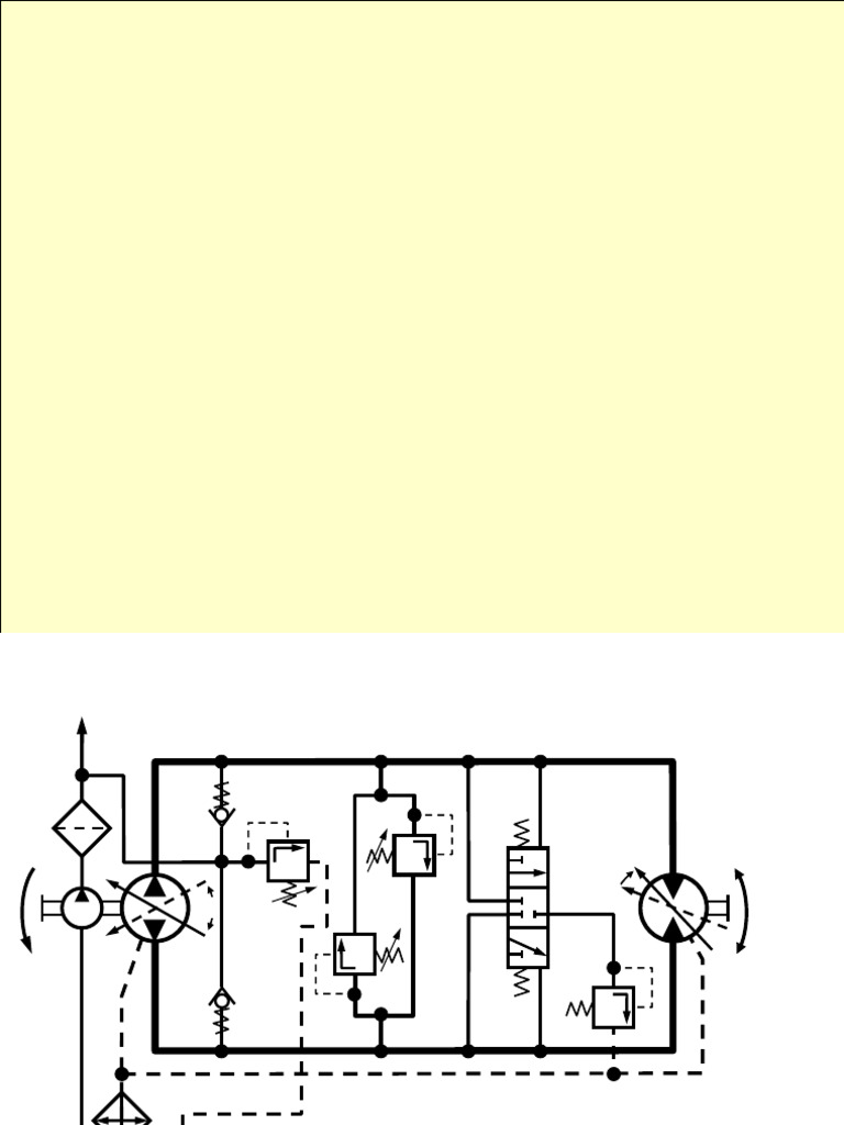 Hydraulic Circuit Components Overview | PDF | Pump | Valve