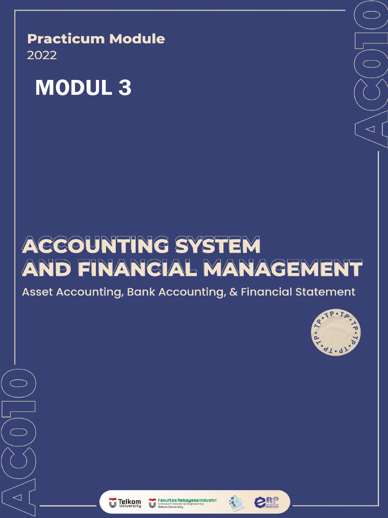 (M3) Modul Tugas Pendahuluan - Asset Accounting, Bank Accounting and ...