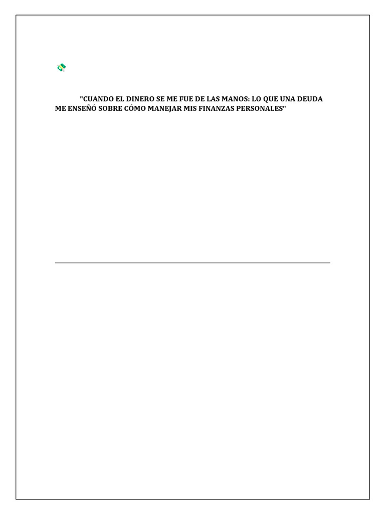 ? Primera Problemática | PDF | Economias