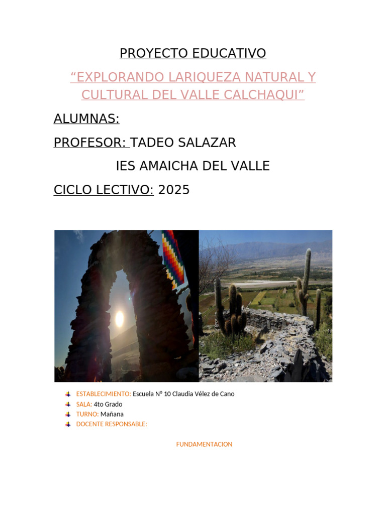 Proyecto La Ventanita | PDF | Enseñando | Cognición