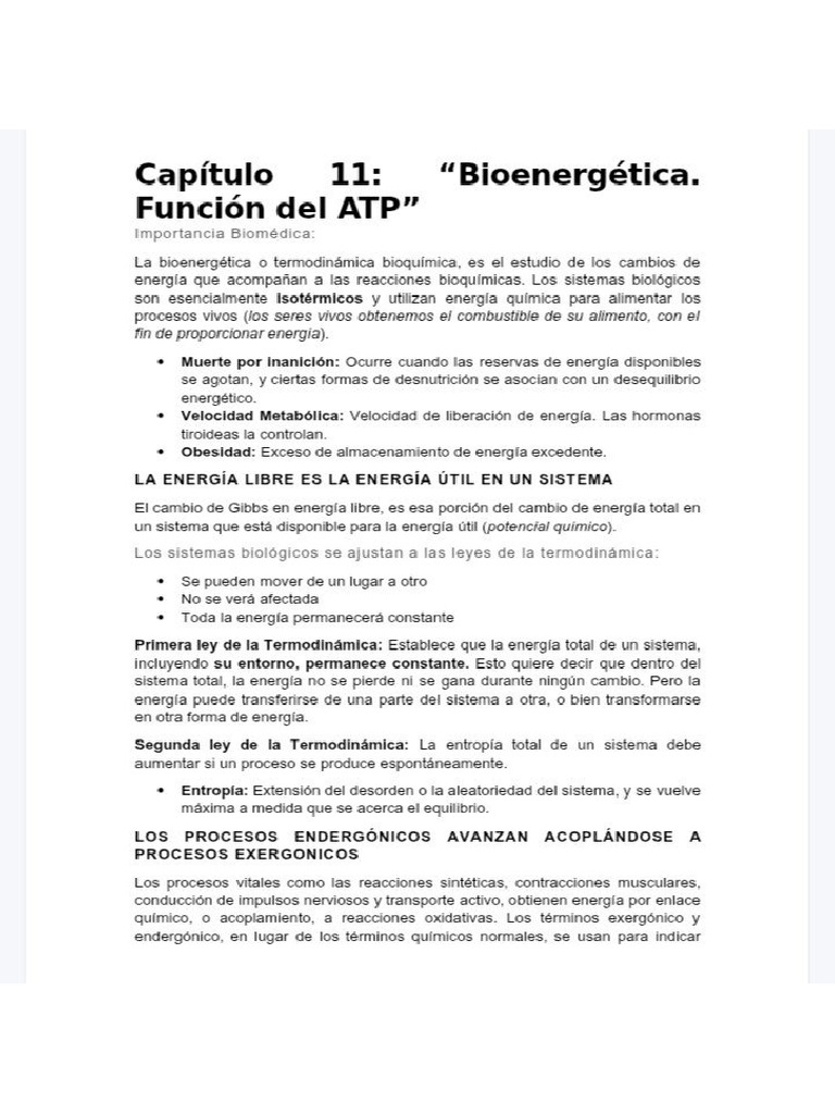 Cap 11 Bioqui | PDF