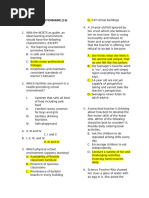 CDA Practice Test Questions and Answers | PDF | Classroom | Human Life ...