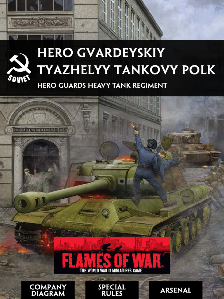 Berlin - USSR Hero Guards Heavy tank regiment | PDF | Company (Military ...