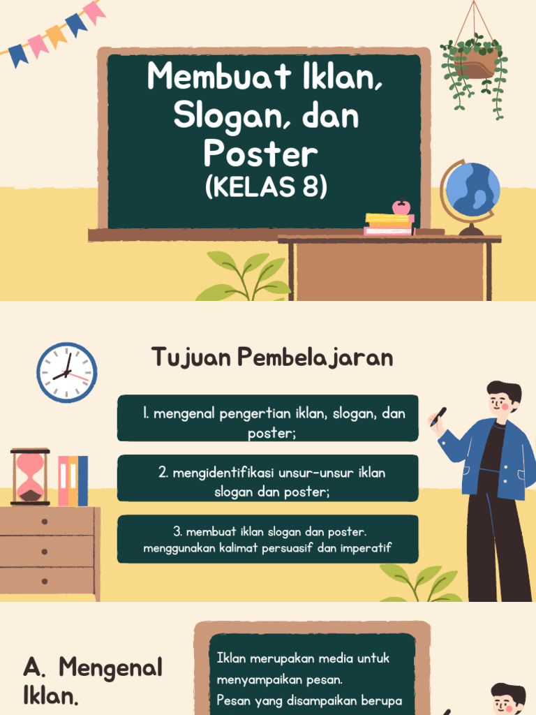 Membuat Iklan dan Poster Kelas 8 | PDF