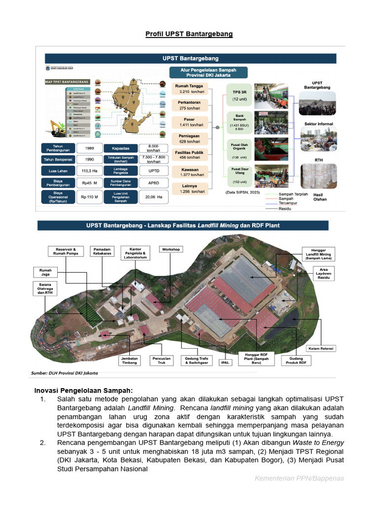 Form Penilaian Kunjungan Lapangan UPST Bantargebang | PDF