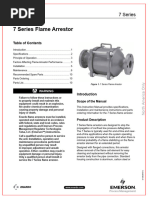 Manuals en 7 Series Flame Arrestor Atex Approved Instruction Manual Enardo en en 6994626 | PDF ...