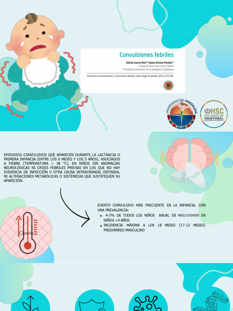 Convulsiones Febriles en Niños: Guía Completa | PDF | Enfermedades y ...