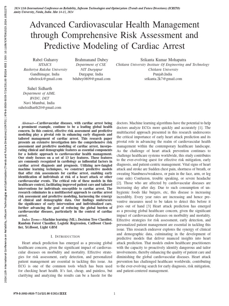 [5] Advanced Cardiovascular Health Management Through Comprehensive Risk Assessment and ...