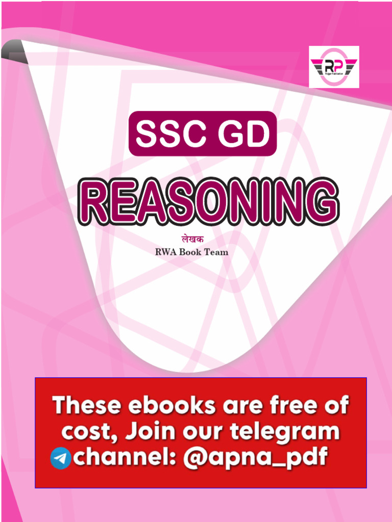RWA SSC GD Reasoning 2026 New Updated | PDF
