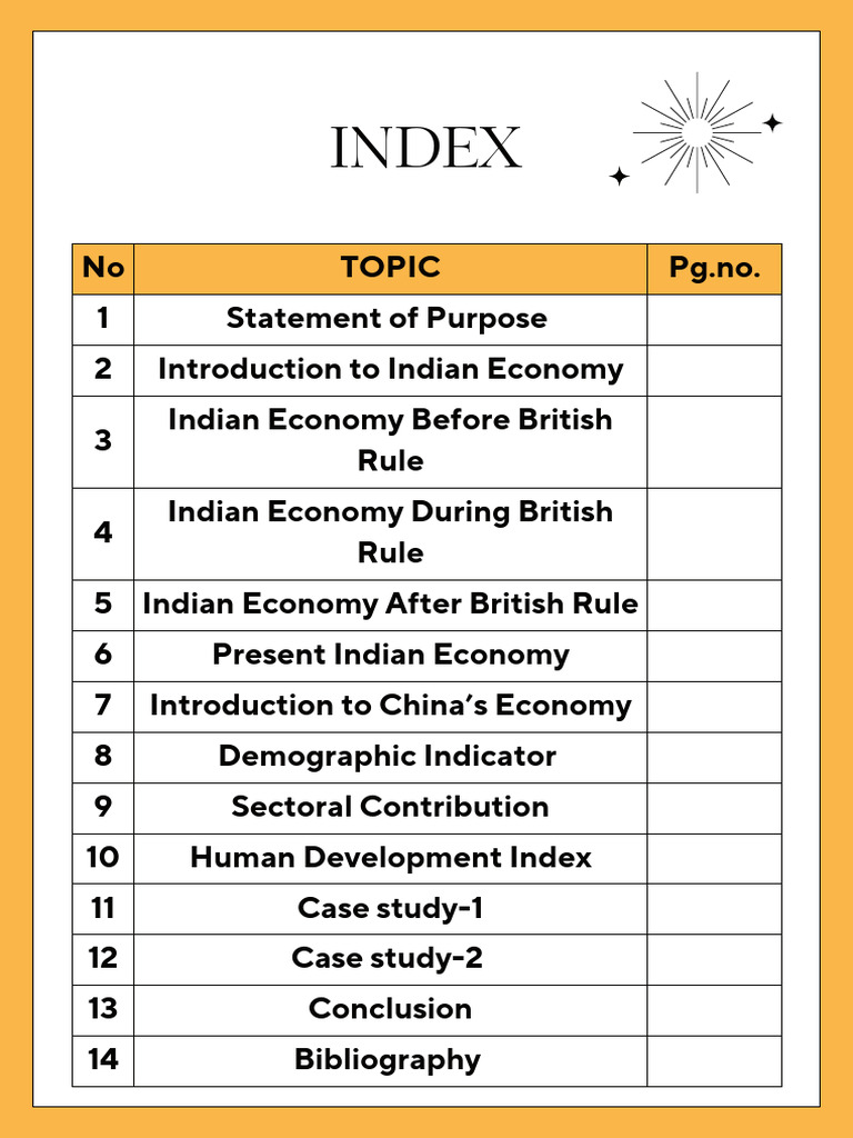 Eco Index | PDF