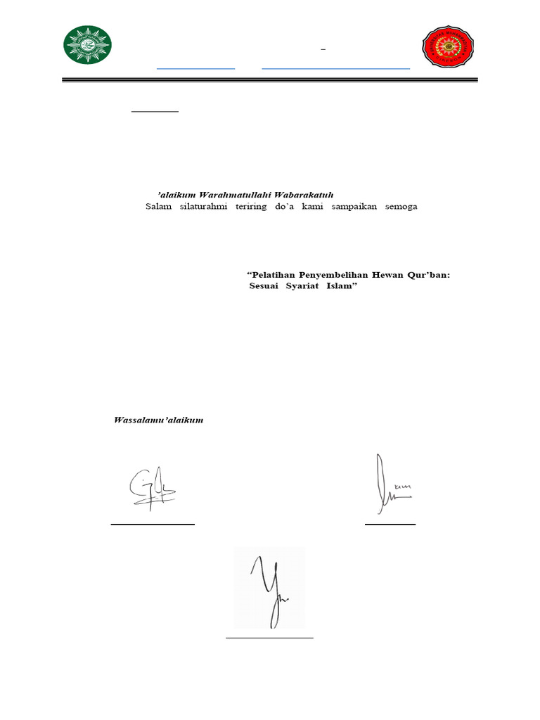 024 Undangan DKM-1 | PDF