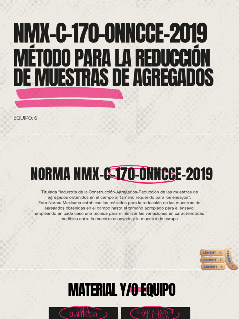 NMX C 170 Onncce 2019 | PDF
