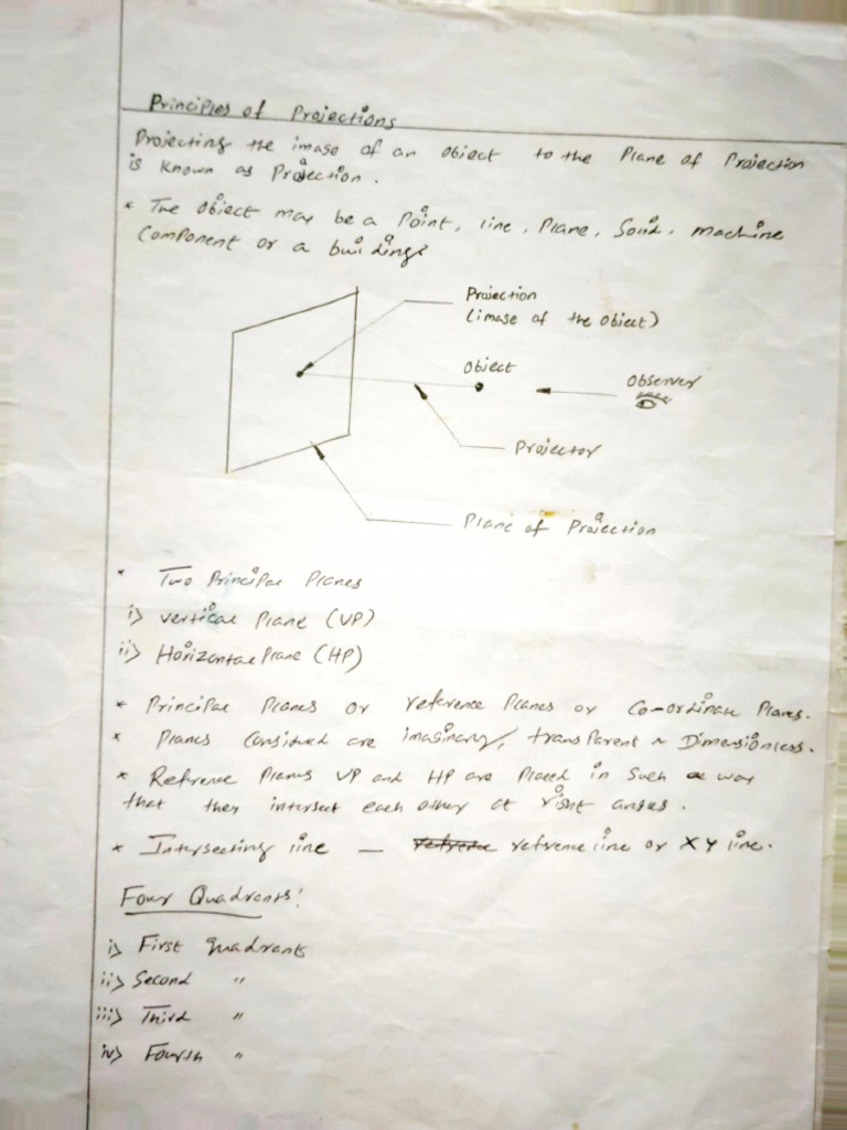 Projection of Points | PDF