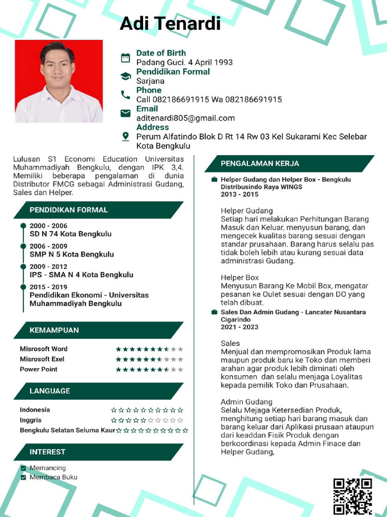 Adi CV New PDF | PDF