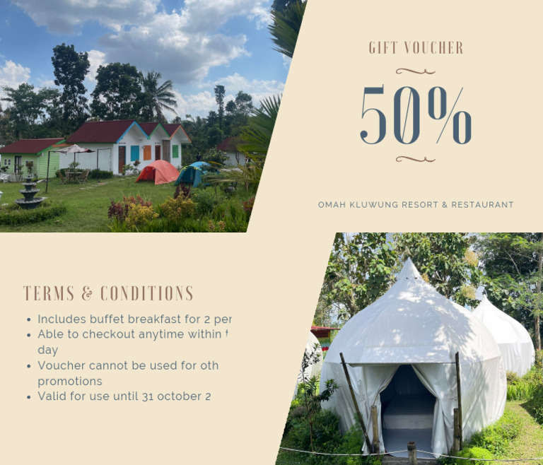 Voucher Omah Kluwung | PDF