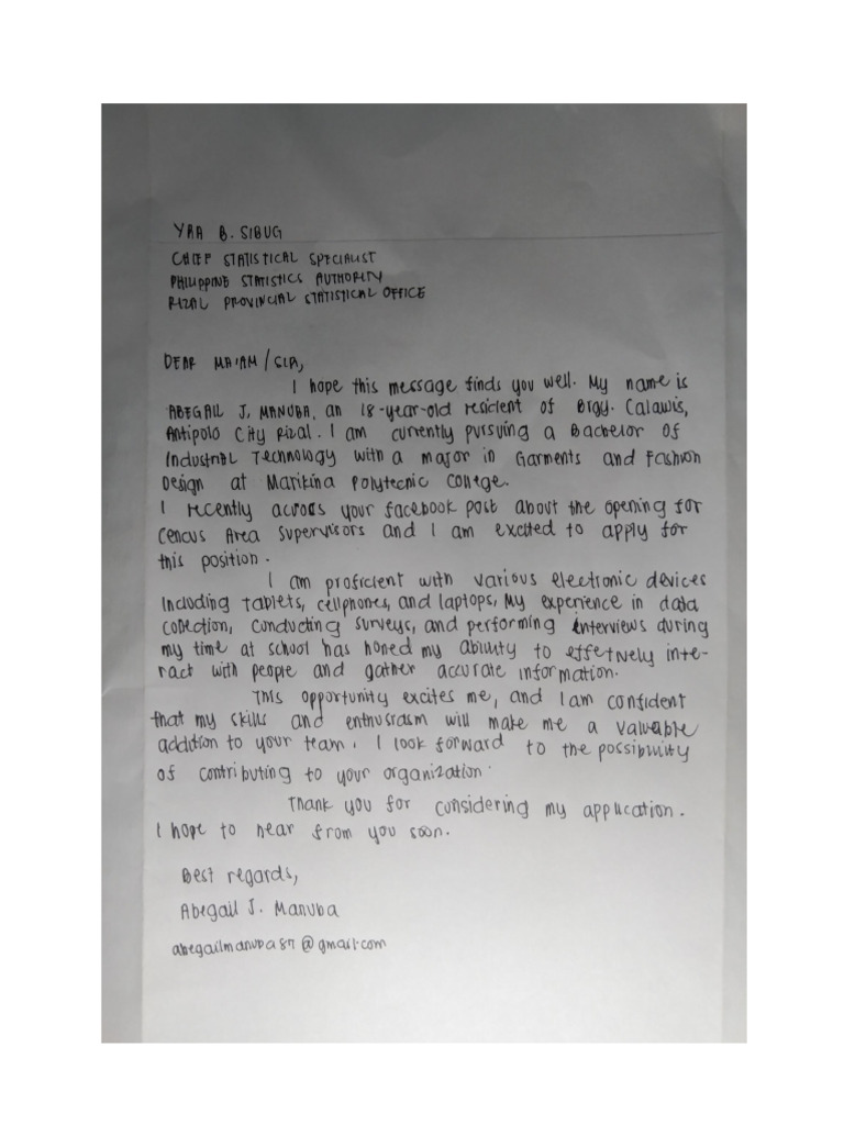 Manuba Abegail Antipolo Requirements | PDF