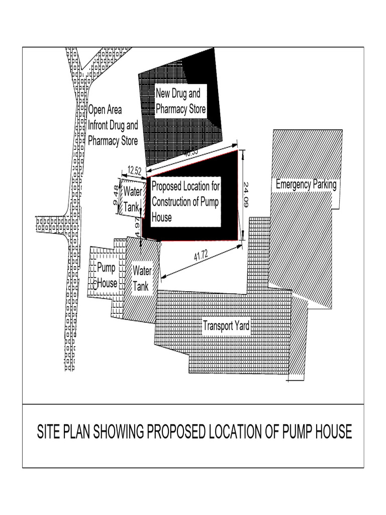 Site Plan Pump House | PDF