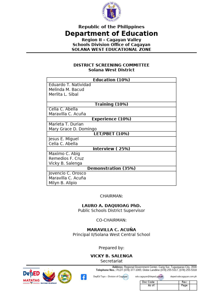 Solana West Educational Zone Committee Report | PDF | Chess Theory | Chess